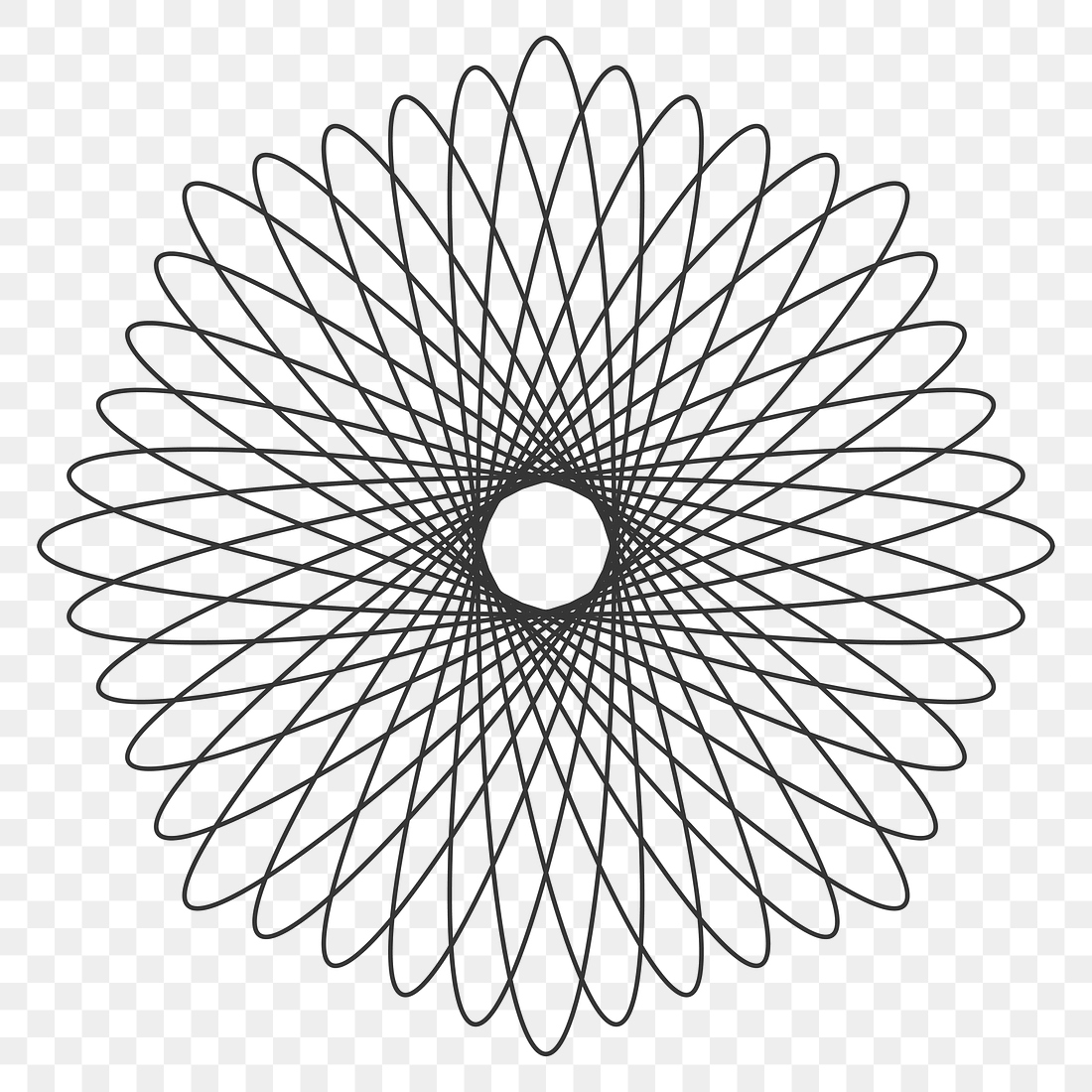 3D abstract black shape transparent | Premium PNG Sticker - rawpixel