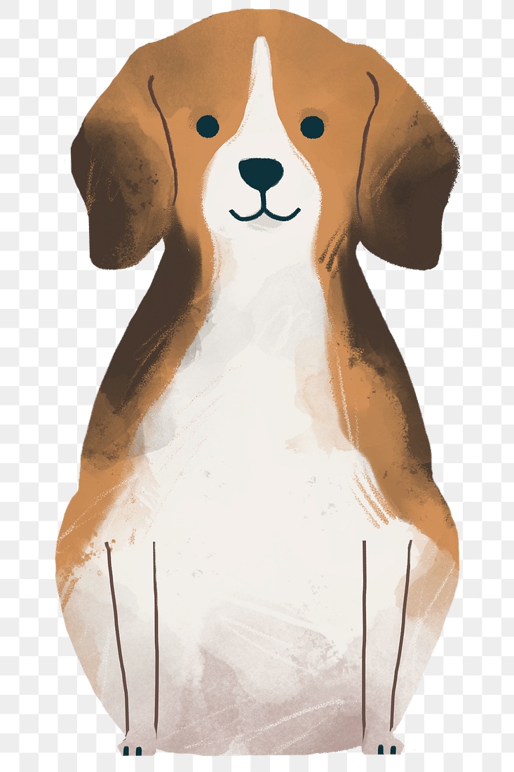 Beagle watercolor painting transparent png | Premium PNG Sticker - rawpixel