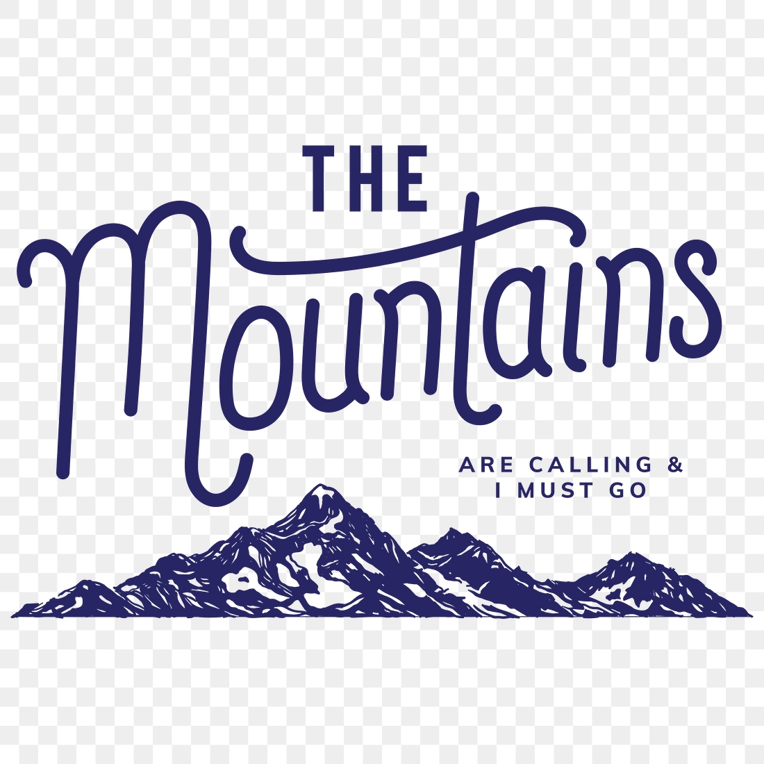 Mountain shape logo transparent png | Premium PNG Sticker - rawpixel