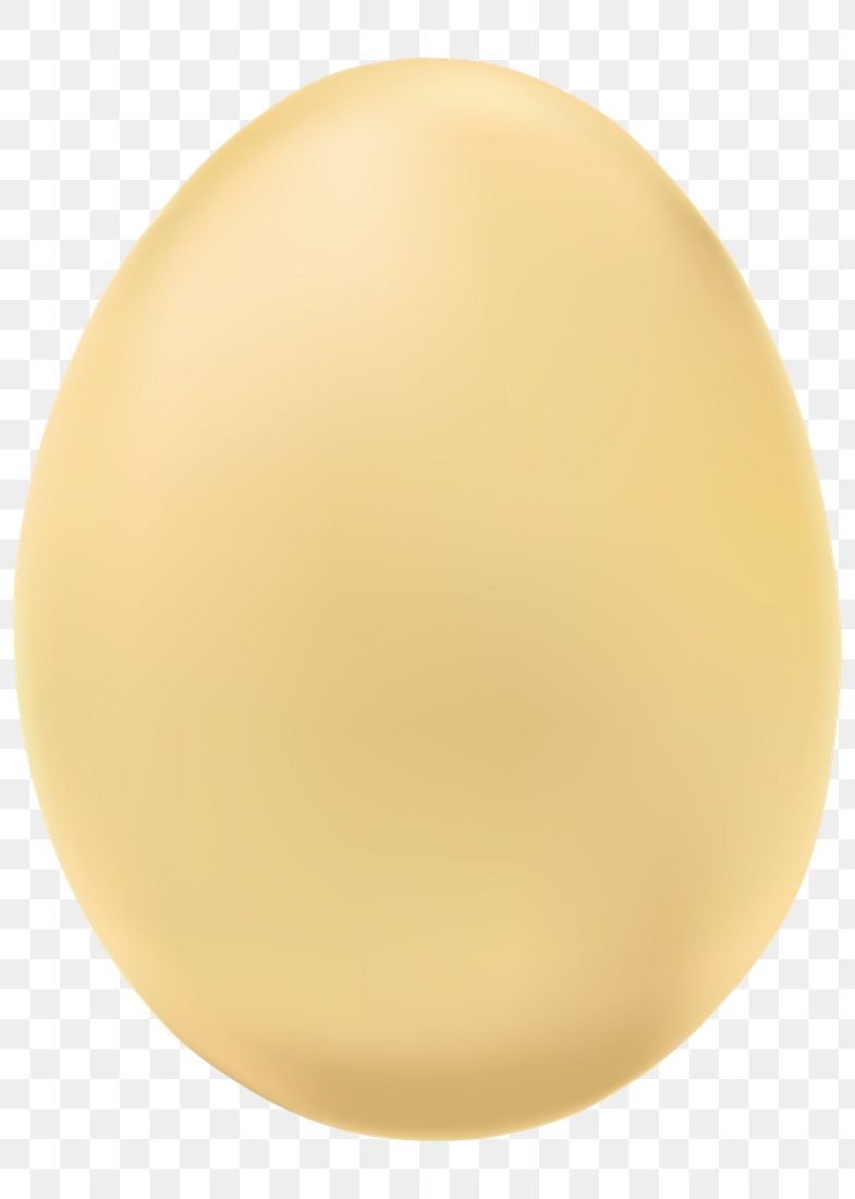Png yellow Easter egg 3D | Premium PNG Sticker - rawpixel