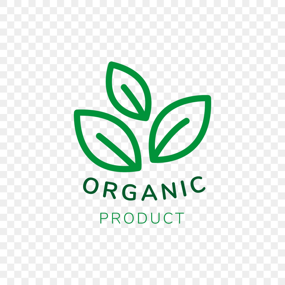 Organic logo png line art | Premium PNG Sticker - rawpixel