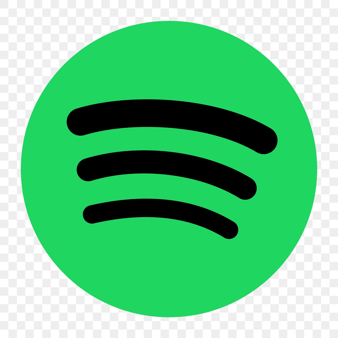 Spotify png social media icon. | Premium Icons Sticker - rawpixel