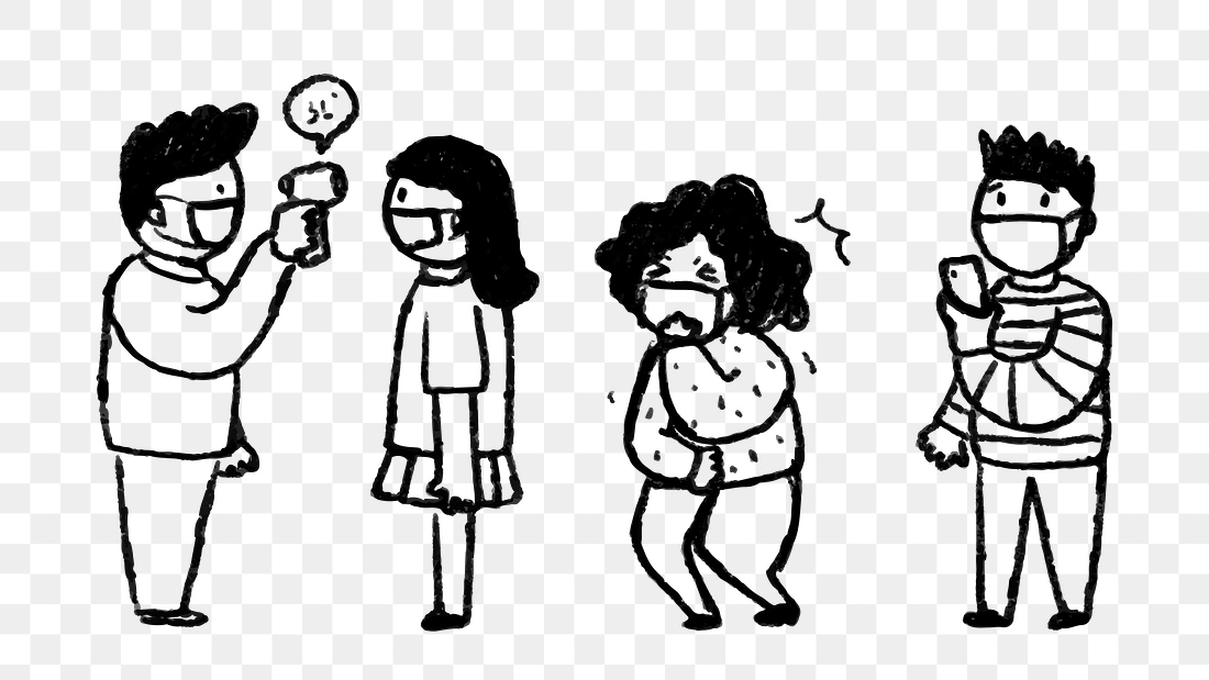 Png new normal cartoon, body | Free PNG Sticker - rawpixel