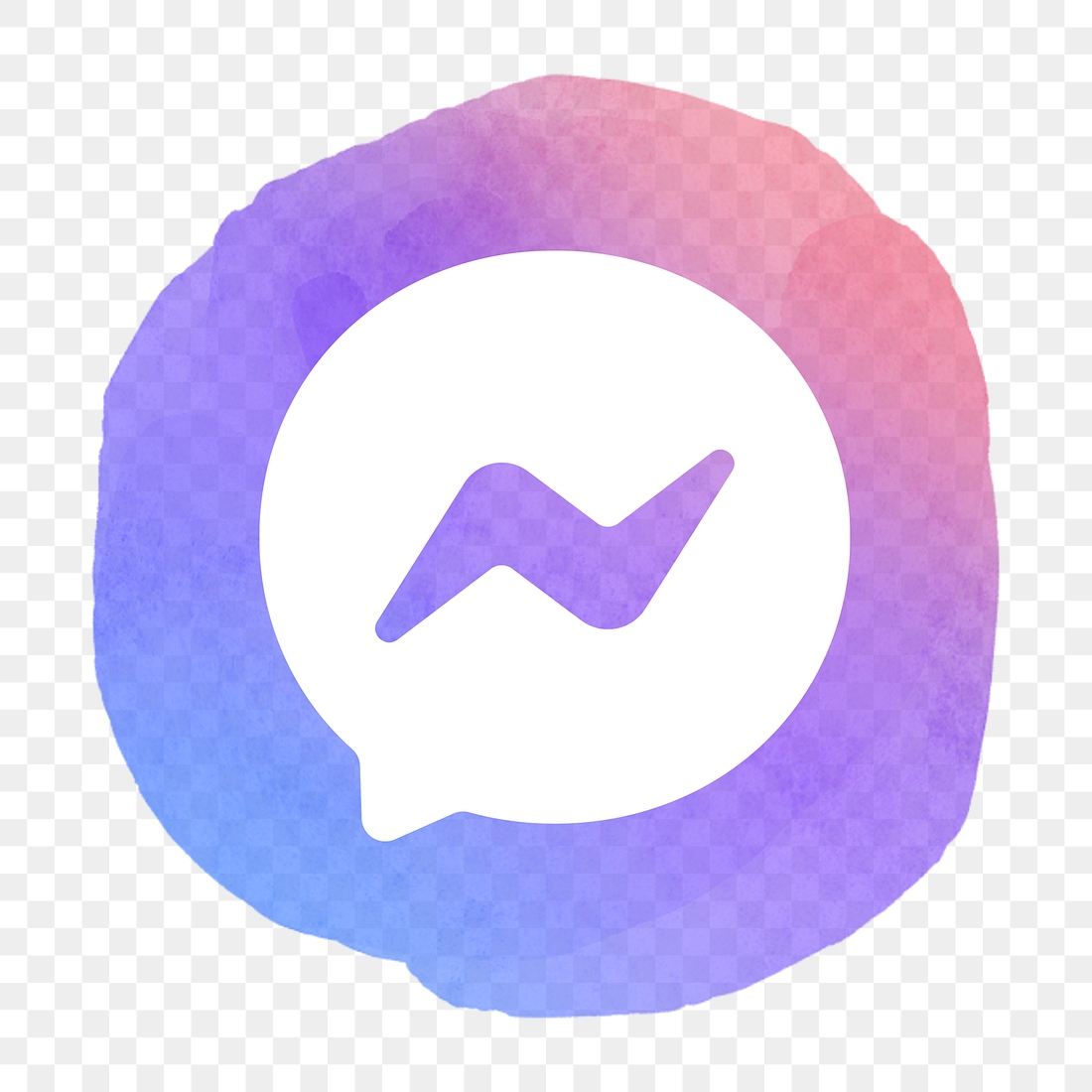 Facebook Messenger app icon png | Premium Icons Sticker - rawpixel