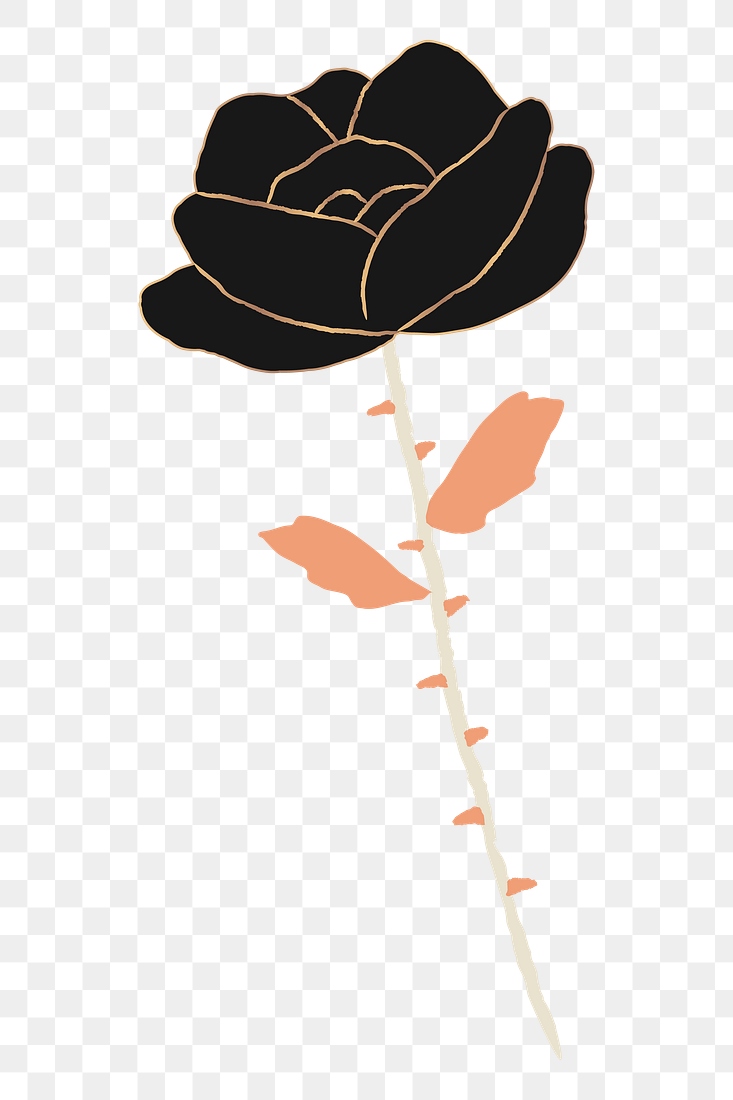 Rose symbol png mystical magic | Premium PNG Sticker - rawpixel