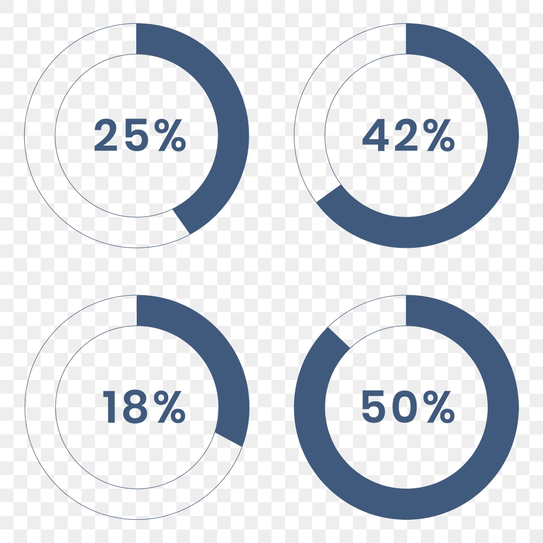 Business donut graph png data | Premium PNG - rawpixel
