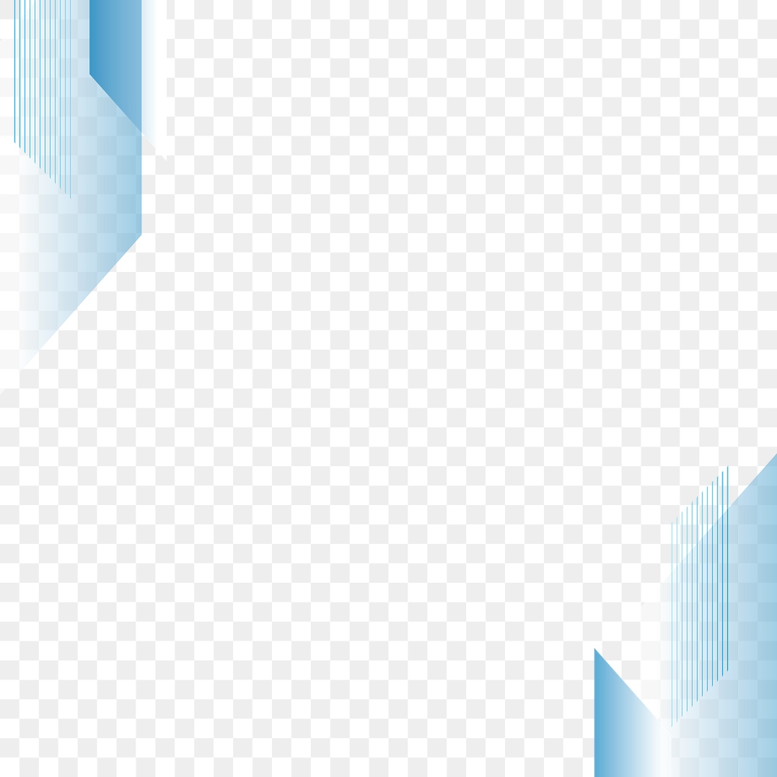 Blue gradient frame transparent background | Premium PNG - rawpixel