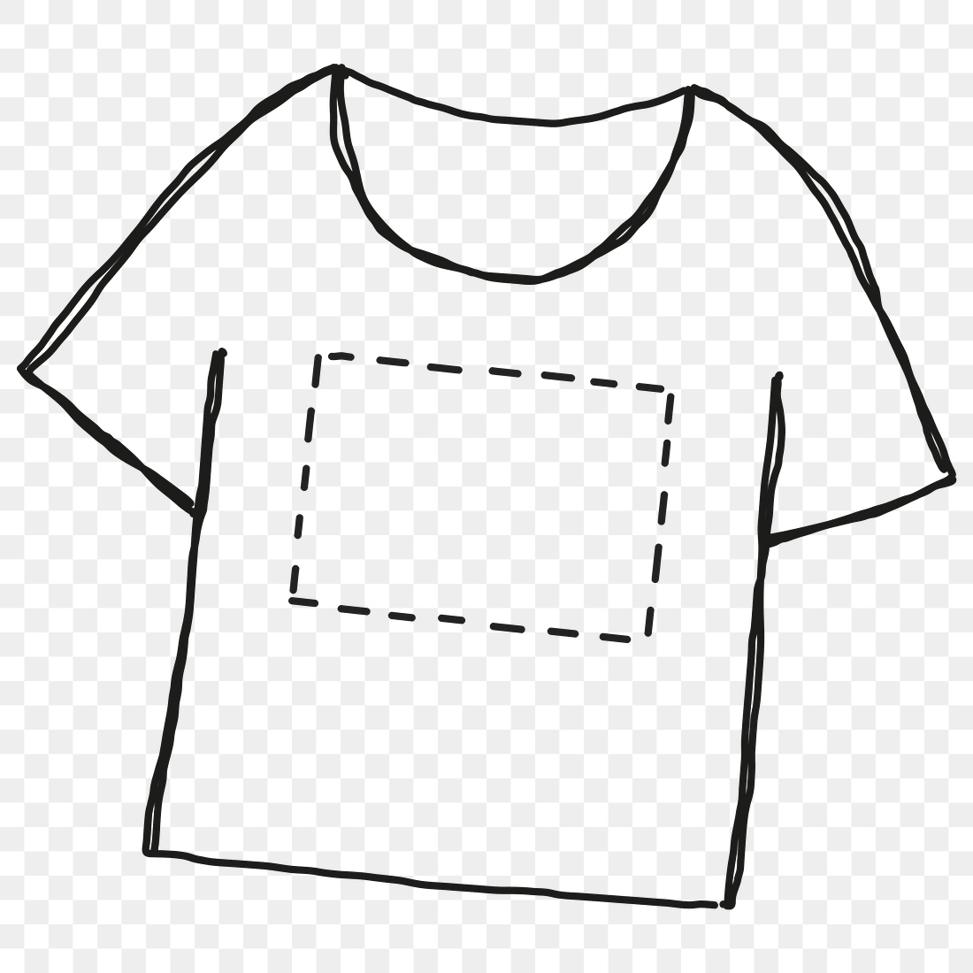 T-shirt simple design transparent png | Premium PNG Sticker - rawpixel