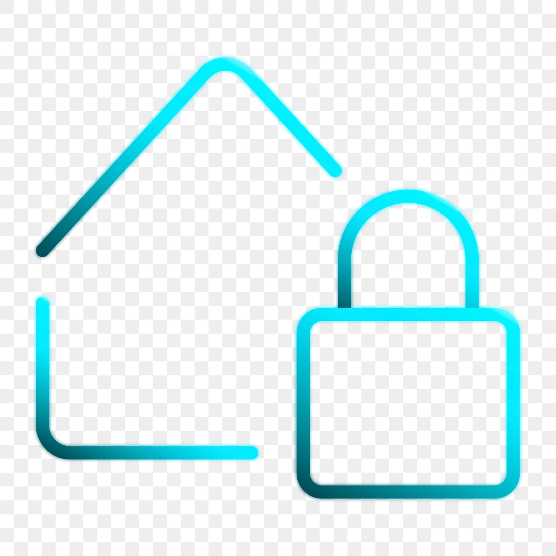 Png smart home lock icon | Premium Icons Sticker - rawpixel