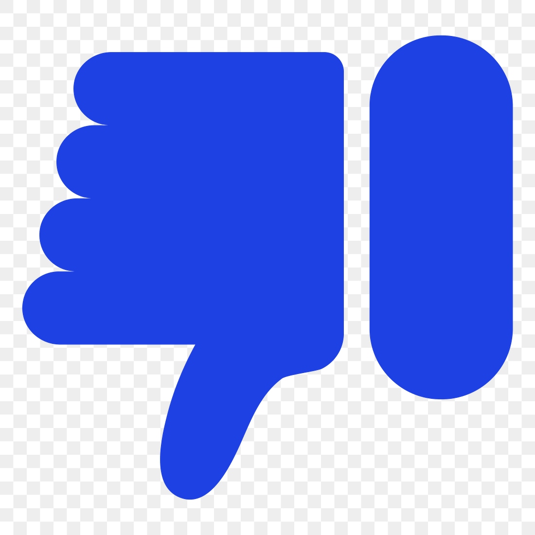 Png thumbs dislike icon social | Premium PNG Sticker - rawpixel