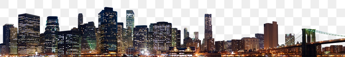 City buildings png border, New | Premium PNG - rawpixel