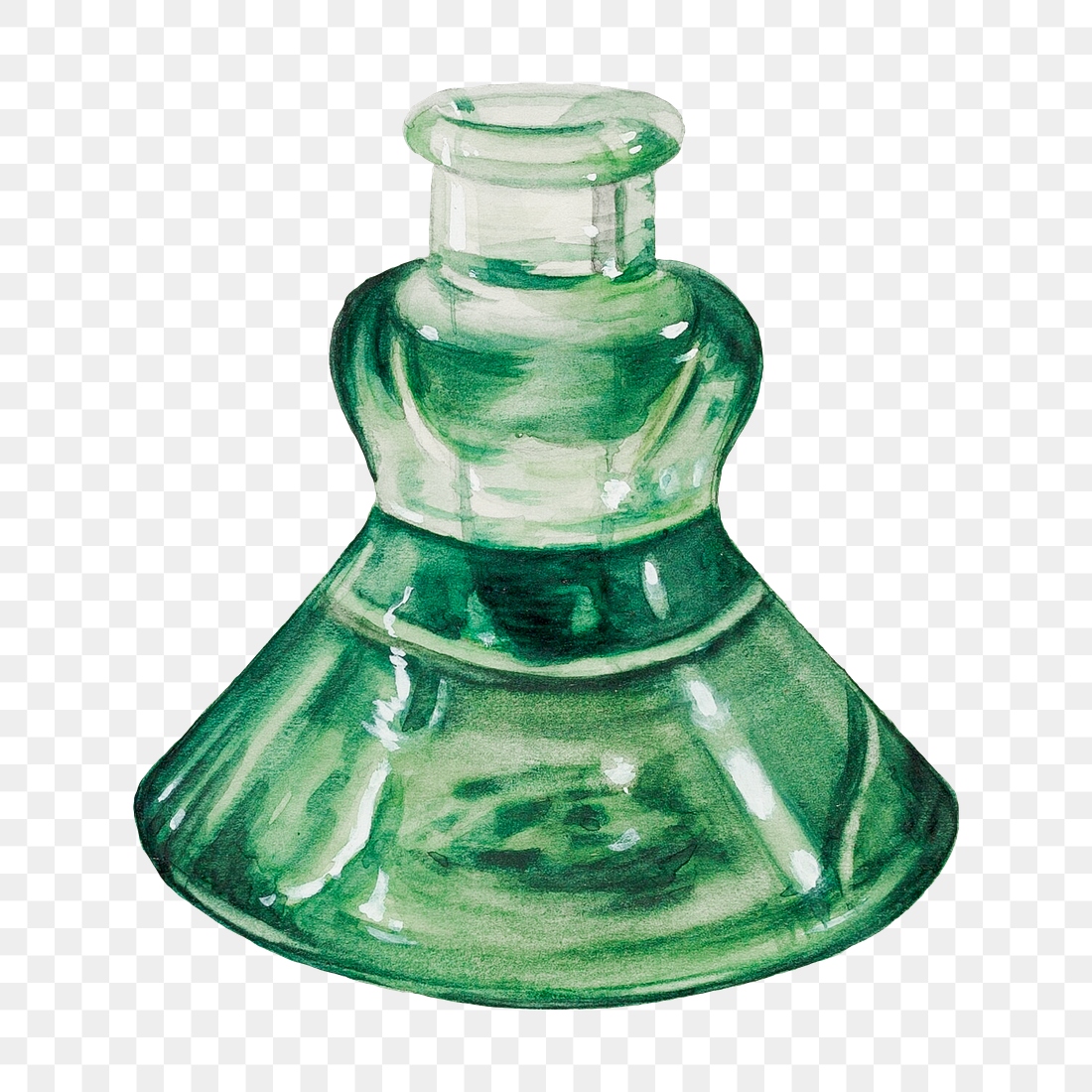 Vintage inkwell png illustration, remixed | Premium PNG Sticker - rawpixel