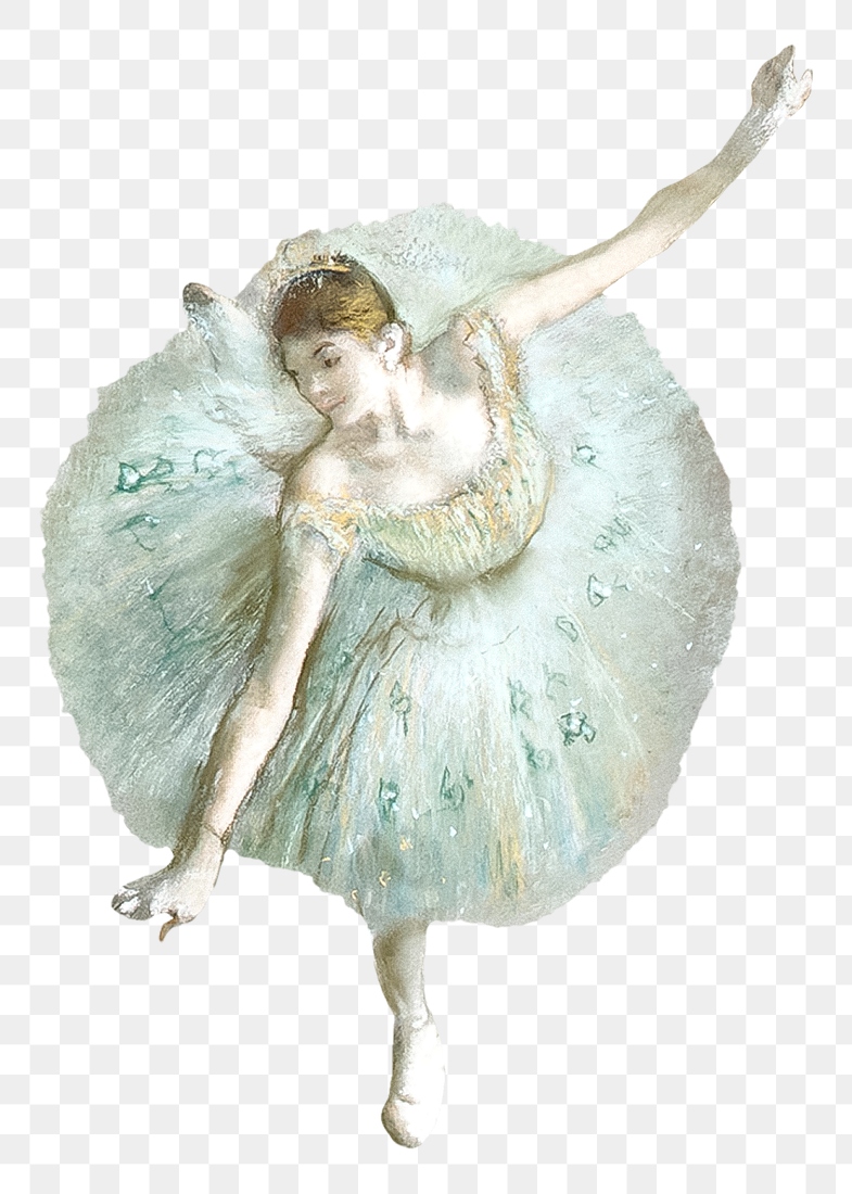 Ballet dancer png, remixed artworks | Premium PNG Sticker - rawpixel