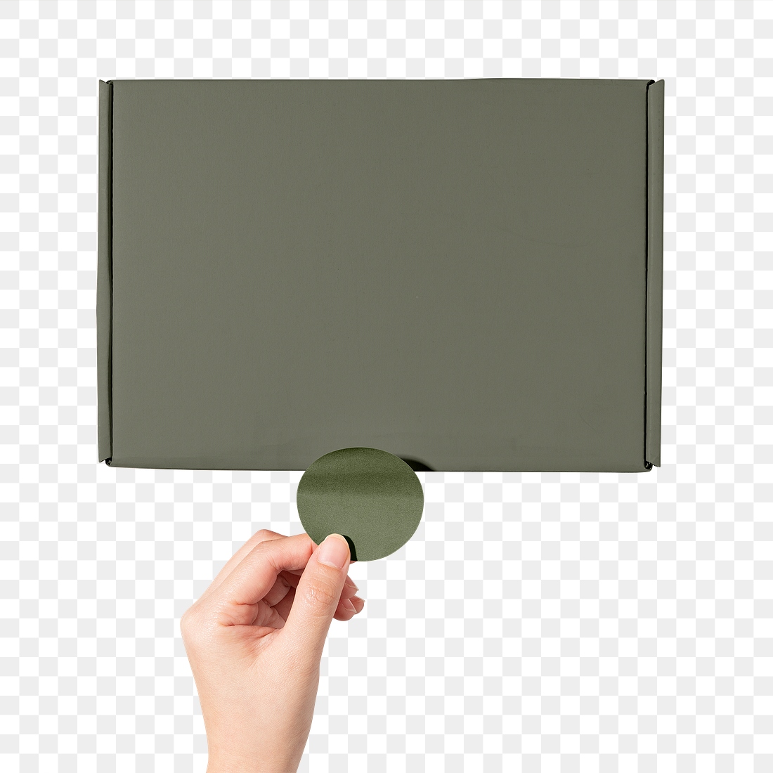 Parcel box png, packaging sticker, | Premium PNG Sticker - rawpixel