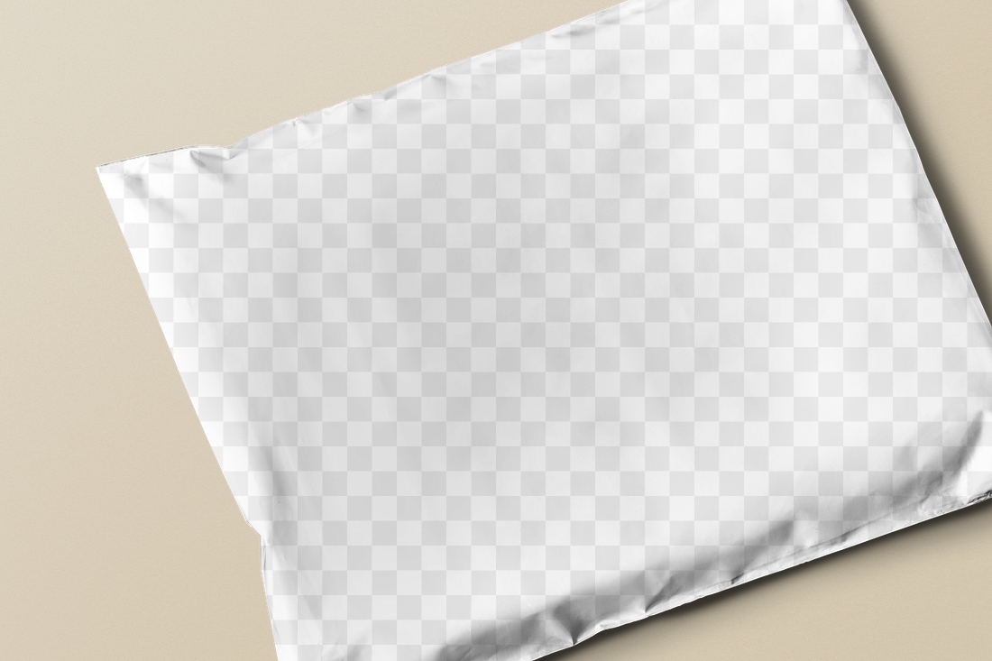 Mailer bag png mockup transparent, | Premium PNG - rawpixel