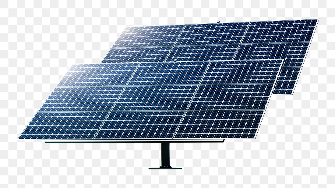 Solar panels png, sustainable collage | Premium PNG - rawpixel