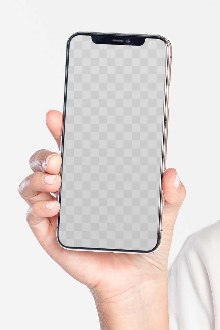Smartphone png with screen mockup | Premium PNG - rawpixel