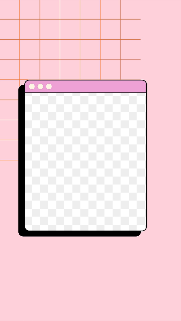 Internet browser png frame, retro | Premium PNG - rawpixel
