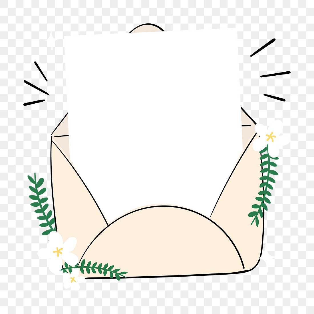Letter envelope png sticker transparent | Premium PNG - rawpixel