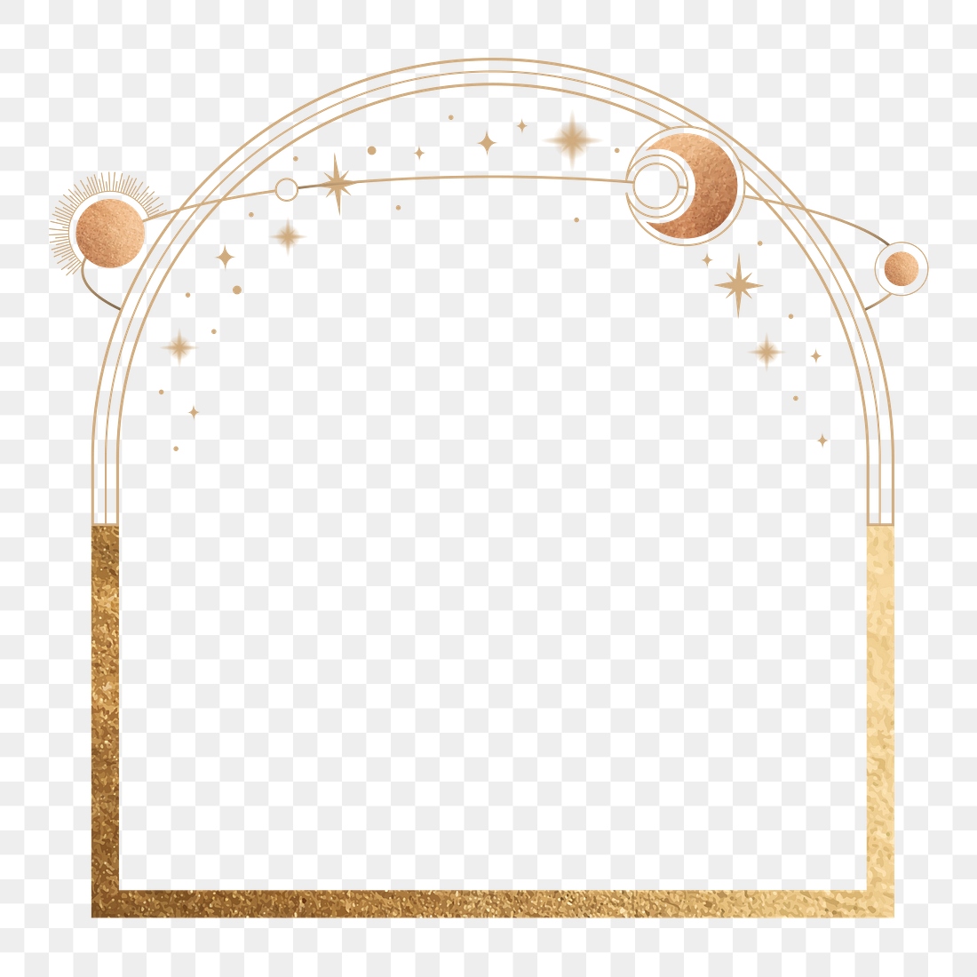 Celestial arch png frame, transparent | Premium PNG - rawpixel