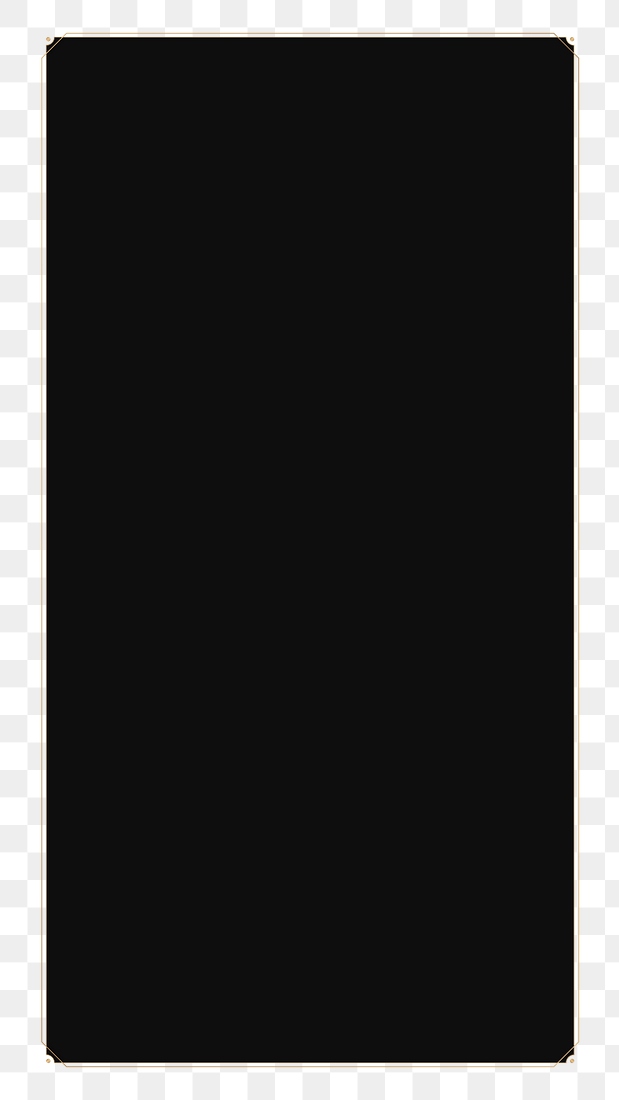 Png black frame, transparent background | Premium PNG - rawpixel