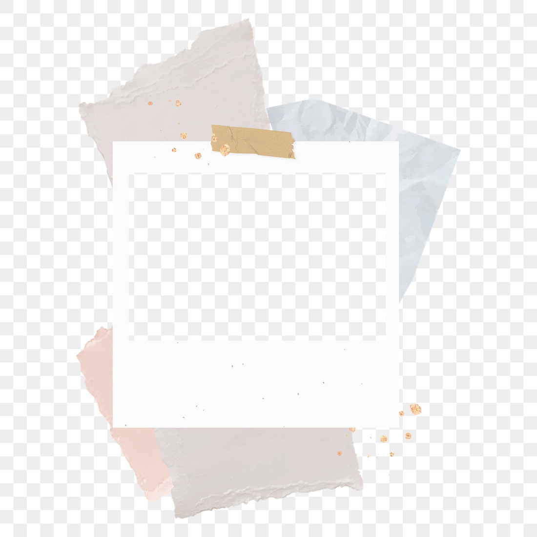 Instant photo png frame, collage | Premium PNG - rawpixel