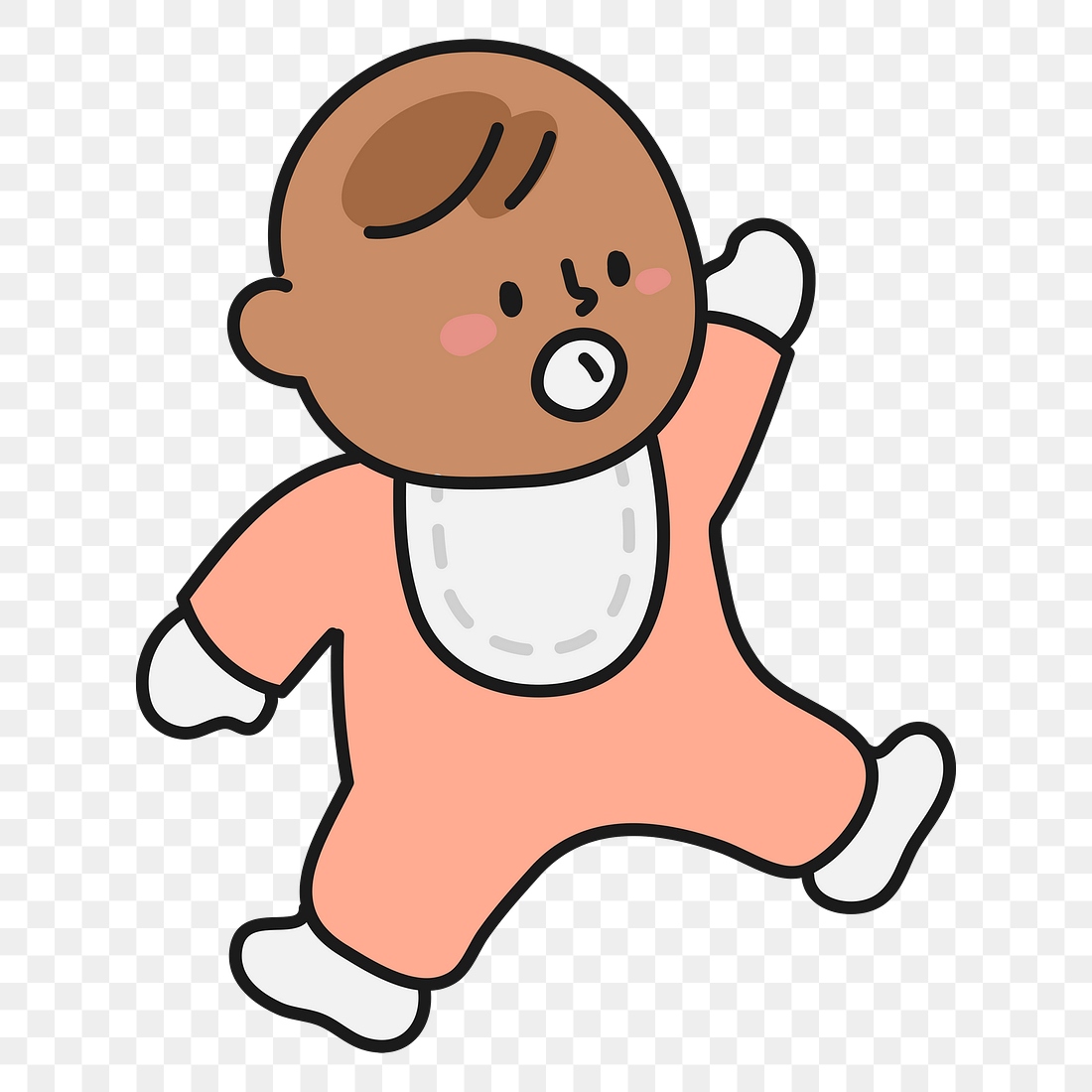 Infant png sticker, baby transparent | Premium PNG - rawpixel