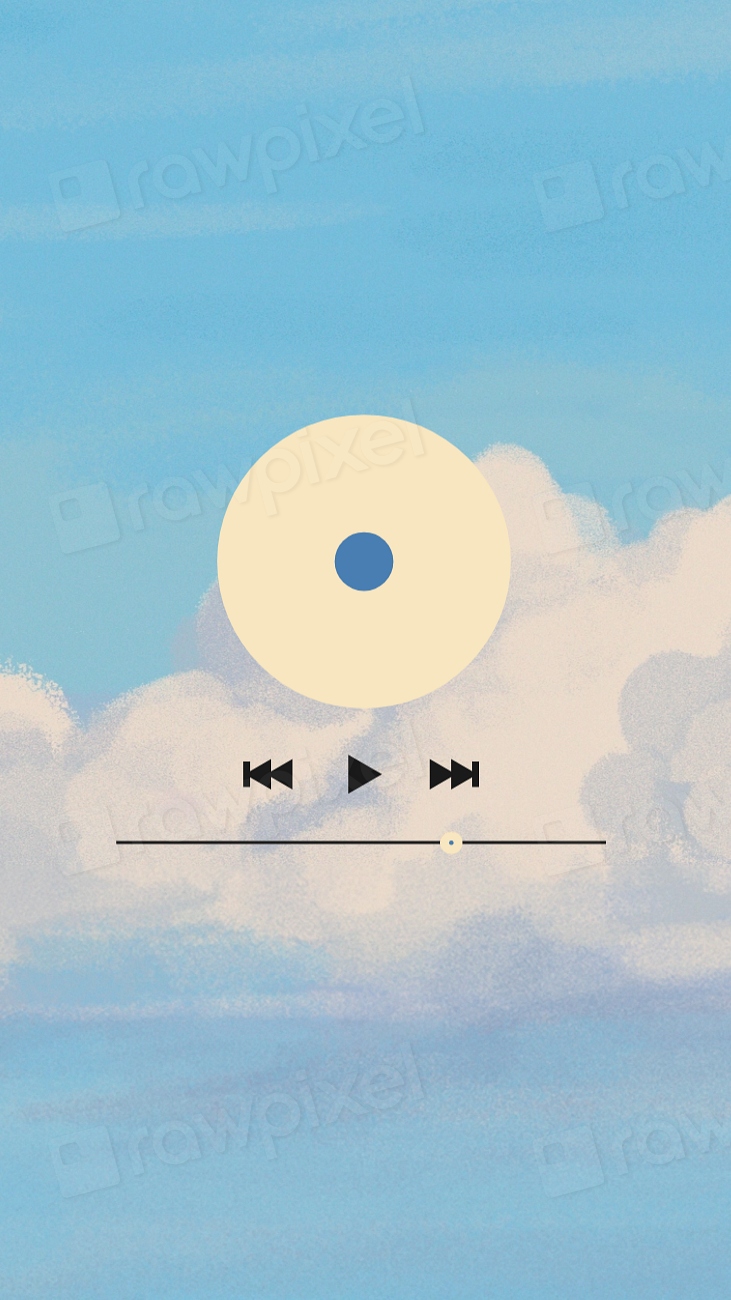 Sky song playlist iPhone wallpaper | Premium Editable Design - rawpixel