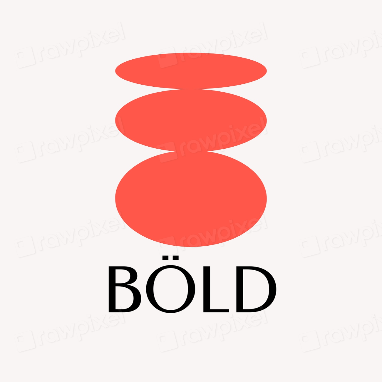 Abstract red business logo, editable | Premium Logo Maker - rawpixel