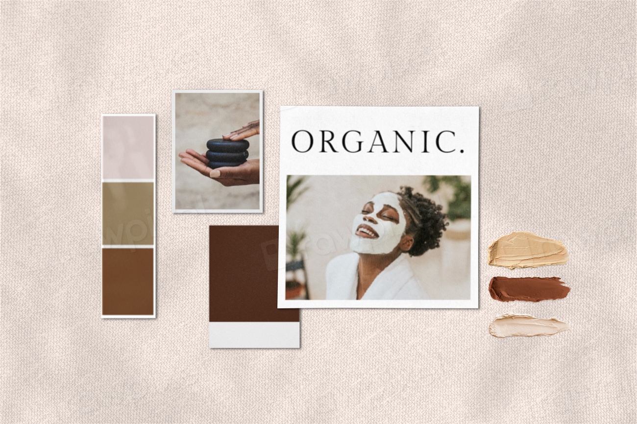 Aesthetic mood board mockup, customizable | Premium Moodboard Maker - rawpixel