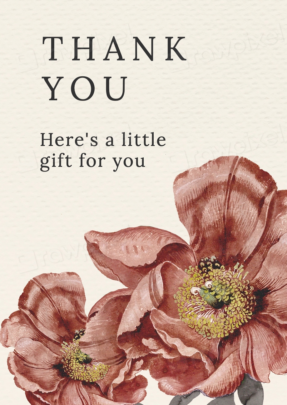 Thank you poster template, editable | Premium Editable Template - rawpixel