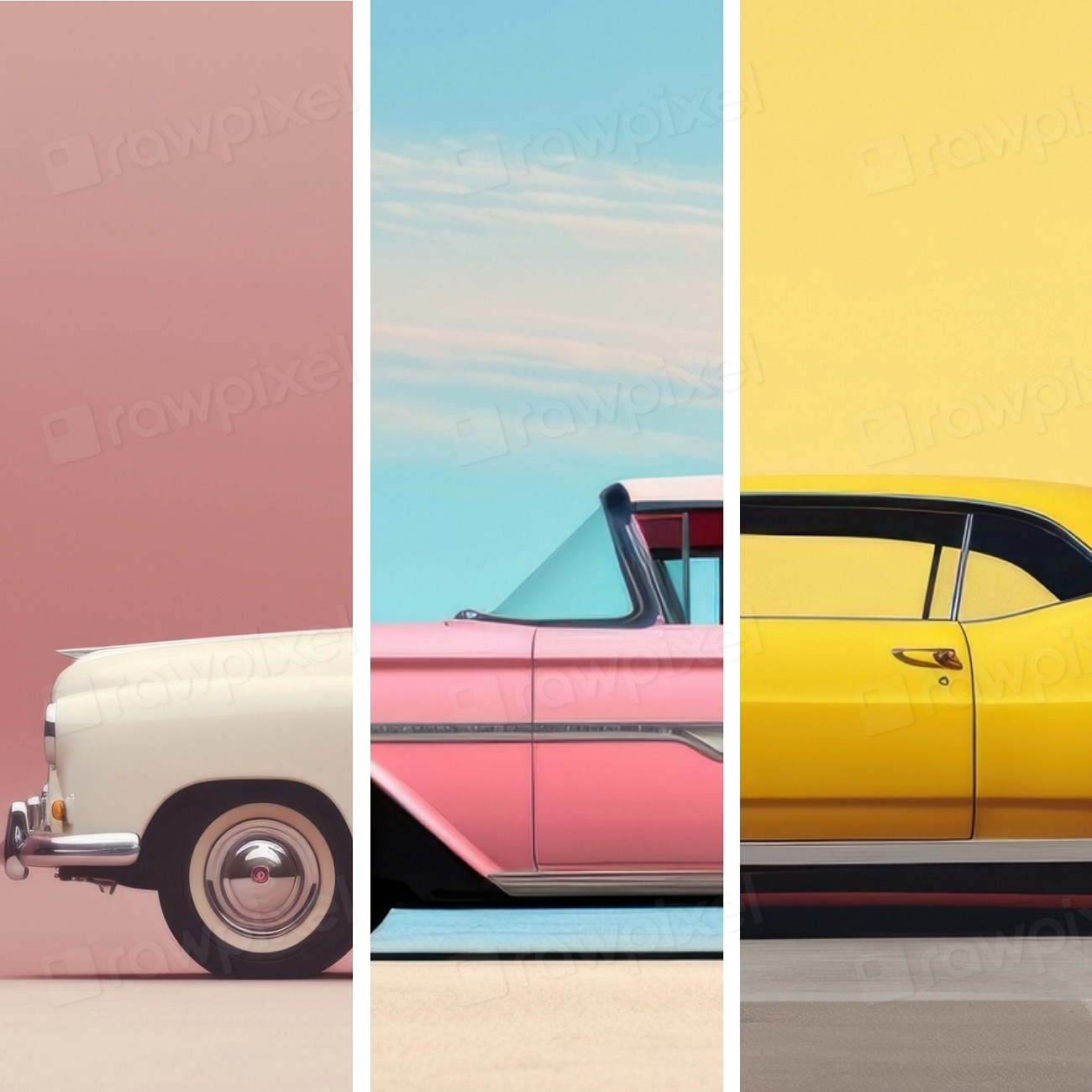 Customizable car grid photo collage | Premium Photo Collage Maker ...