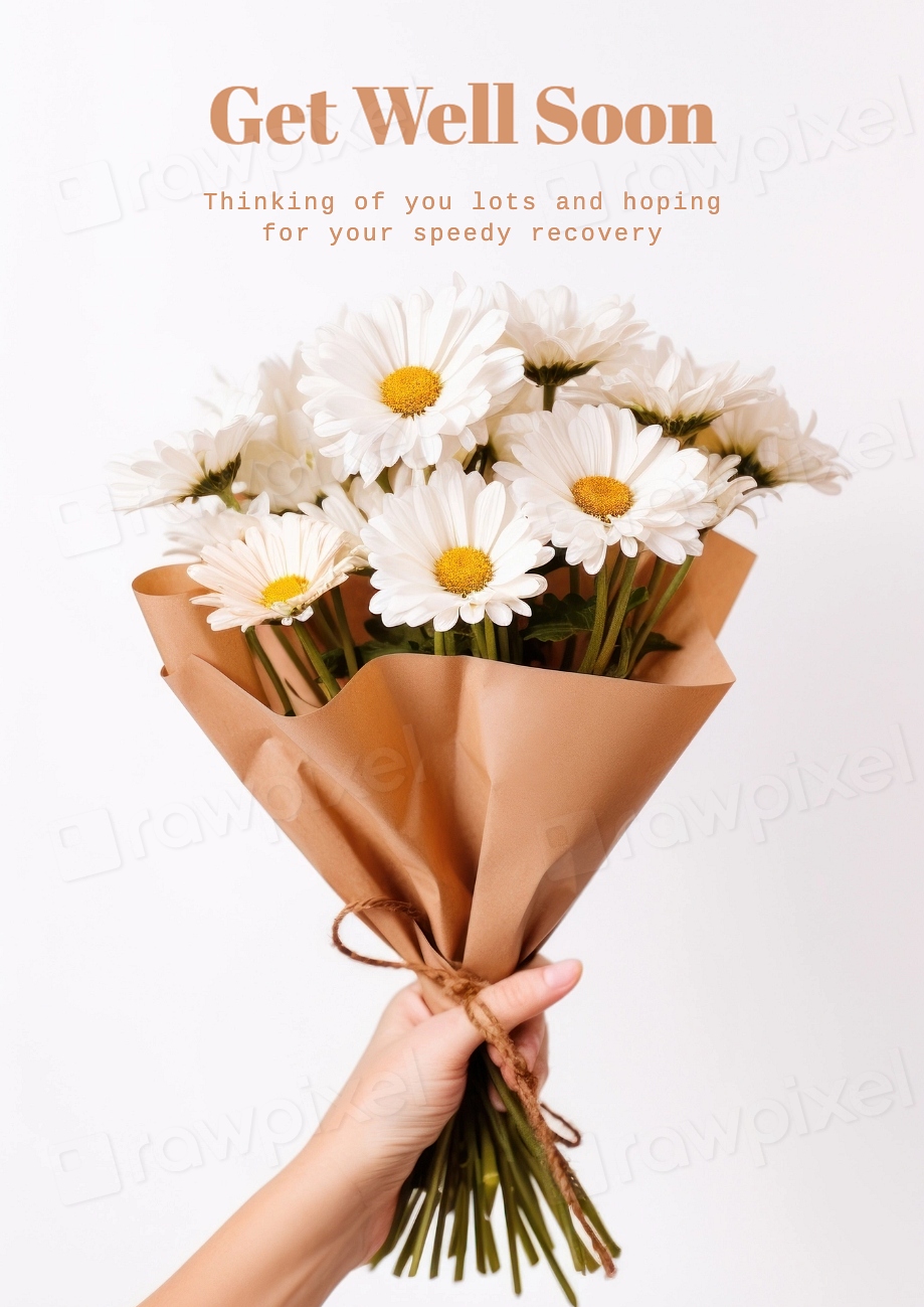 Get well soon poster template | Premium Editable Template - rawpixel