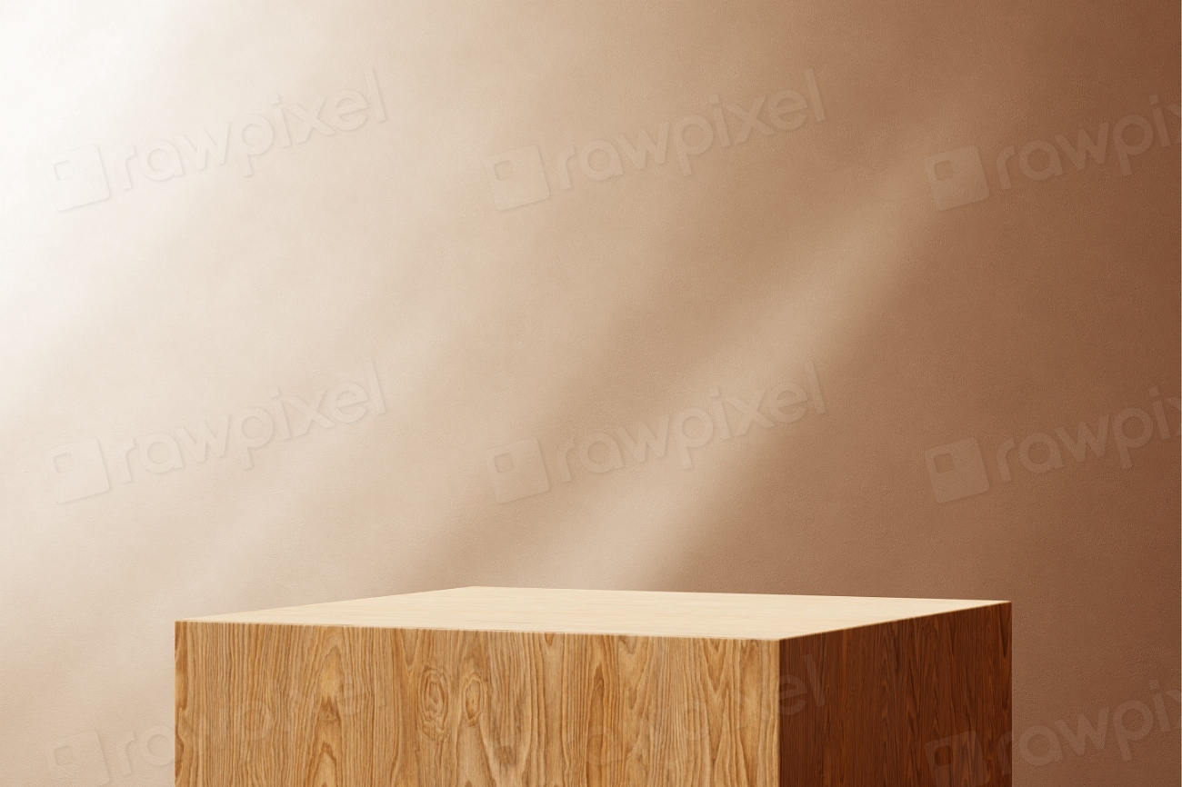 Square podium product backdrop mockup, | Premium Scene Creator - rawpixel