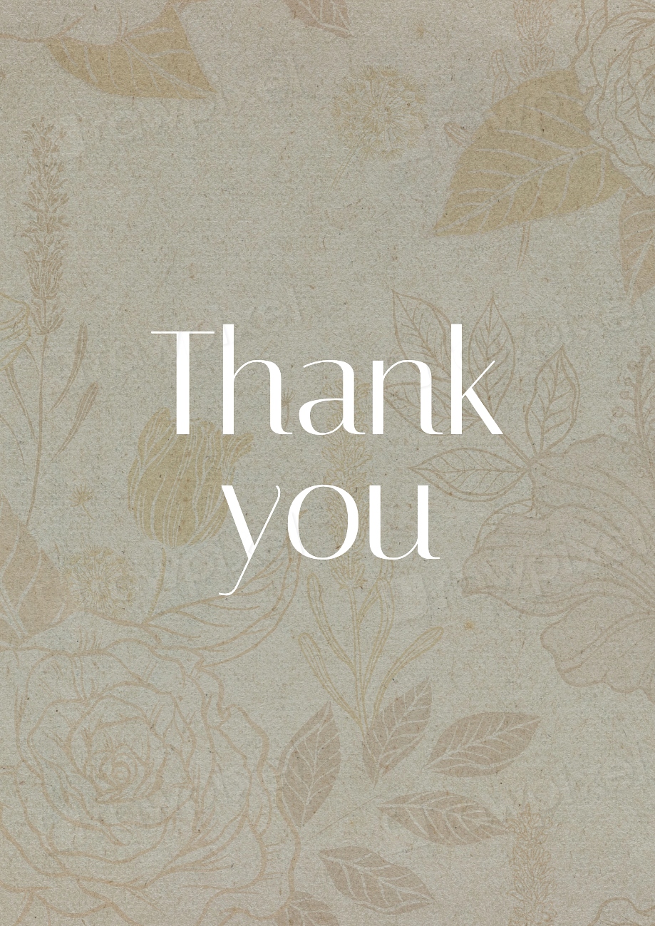 Thank you poster template | Free Editable Template - rawpixel