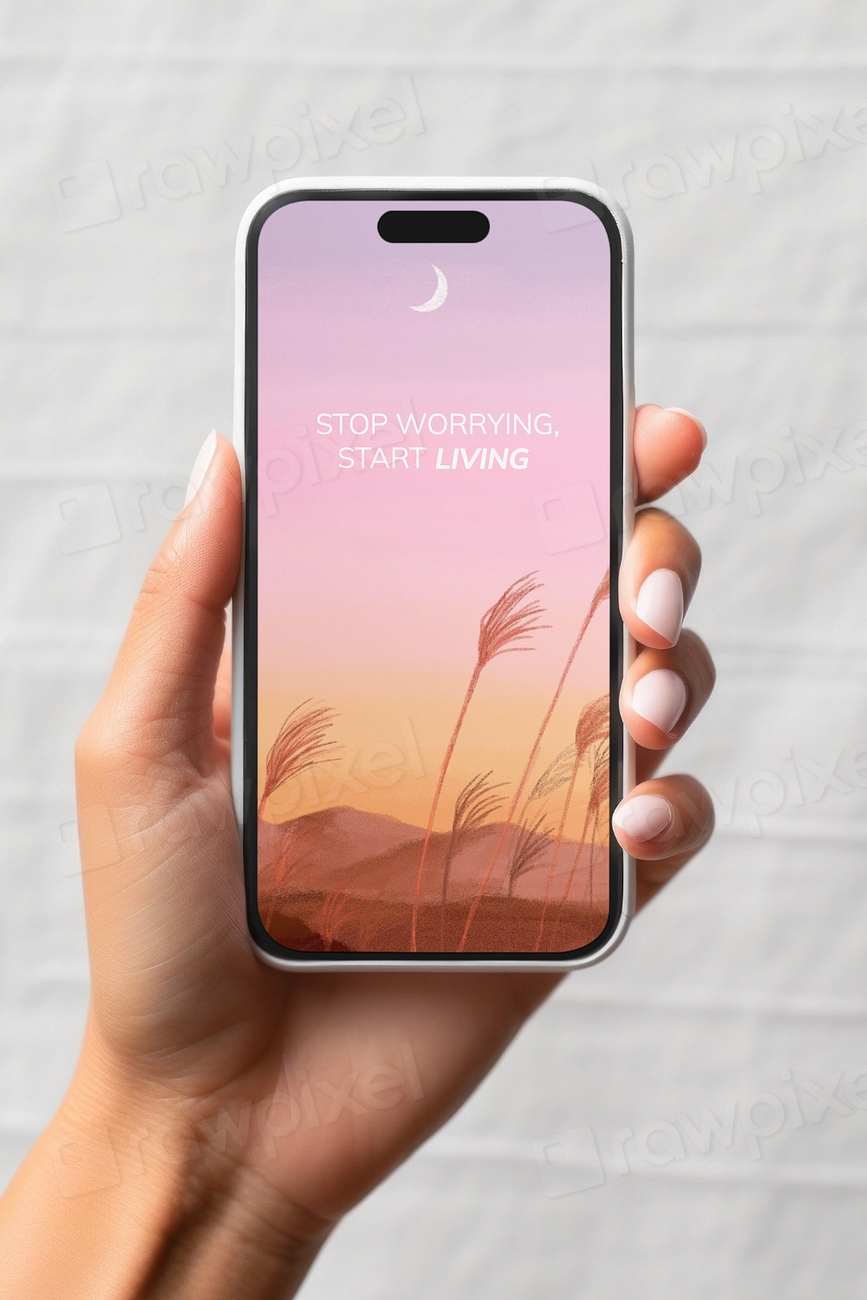 Mobile phone screen mockup, editable | Premium Mockup Generator - rawpixel