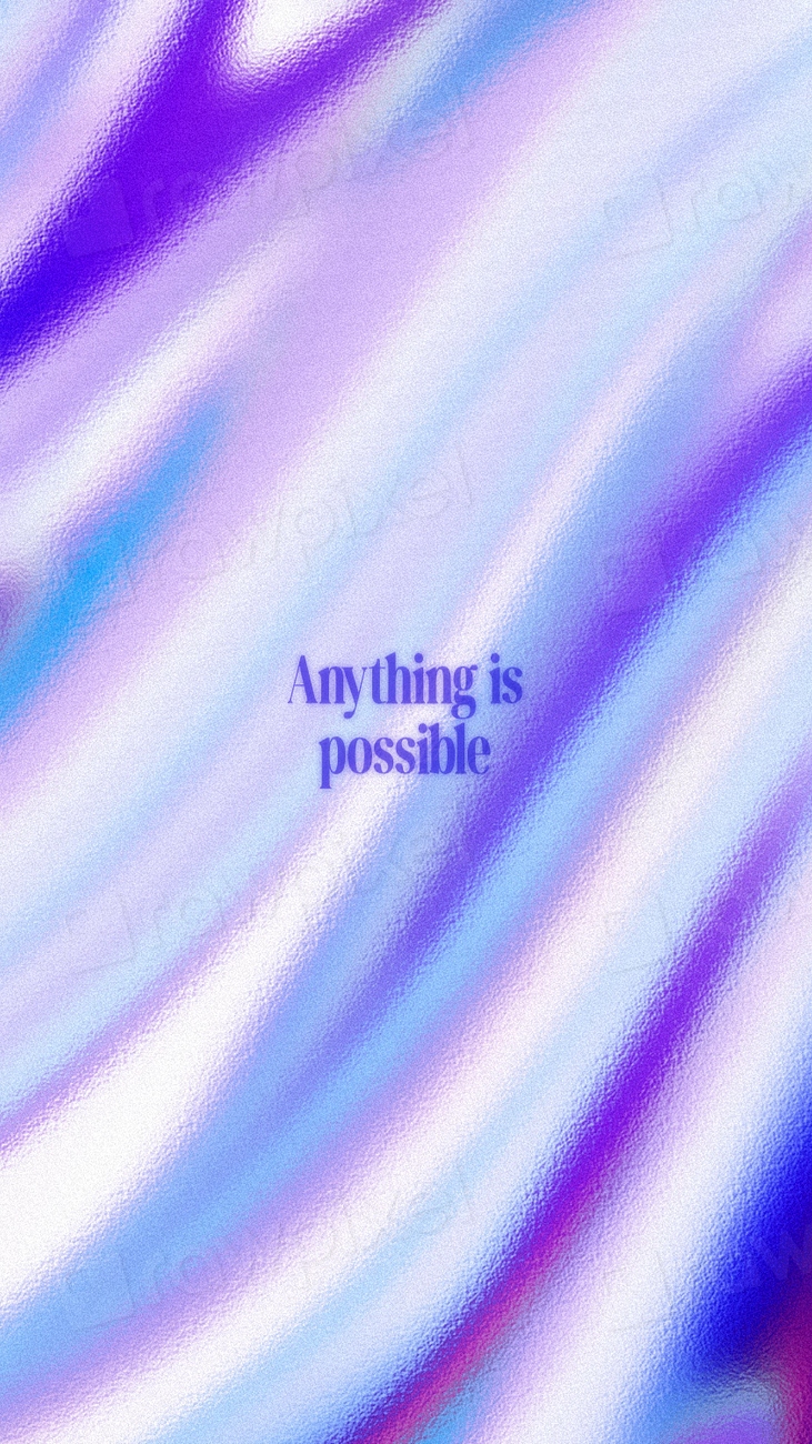 Anything is possible quote mobile | Premium Editable Template - rawpixel