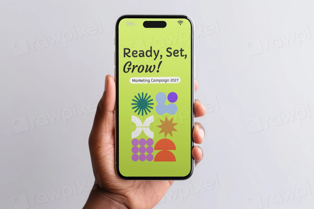 Mobile phone screen | Free Mockup Generator - rawpixel