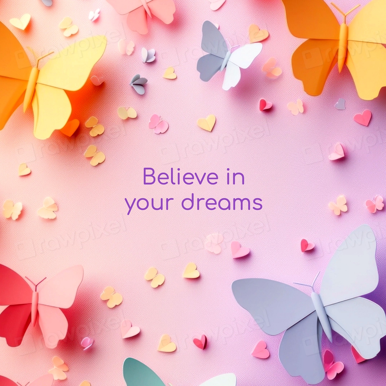 Dream quote Instagram post template | Premium Editable Template - rawpixel