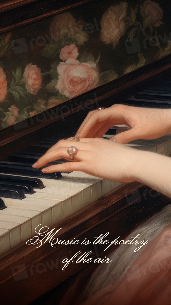 Music is poetry air Instagram | Premium Editable Template - rawpixel