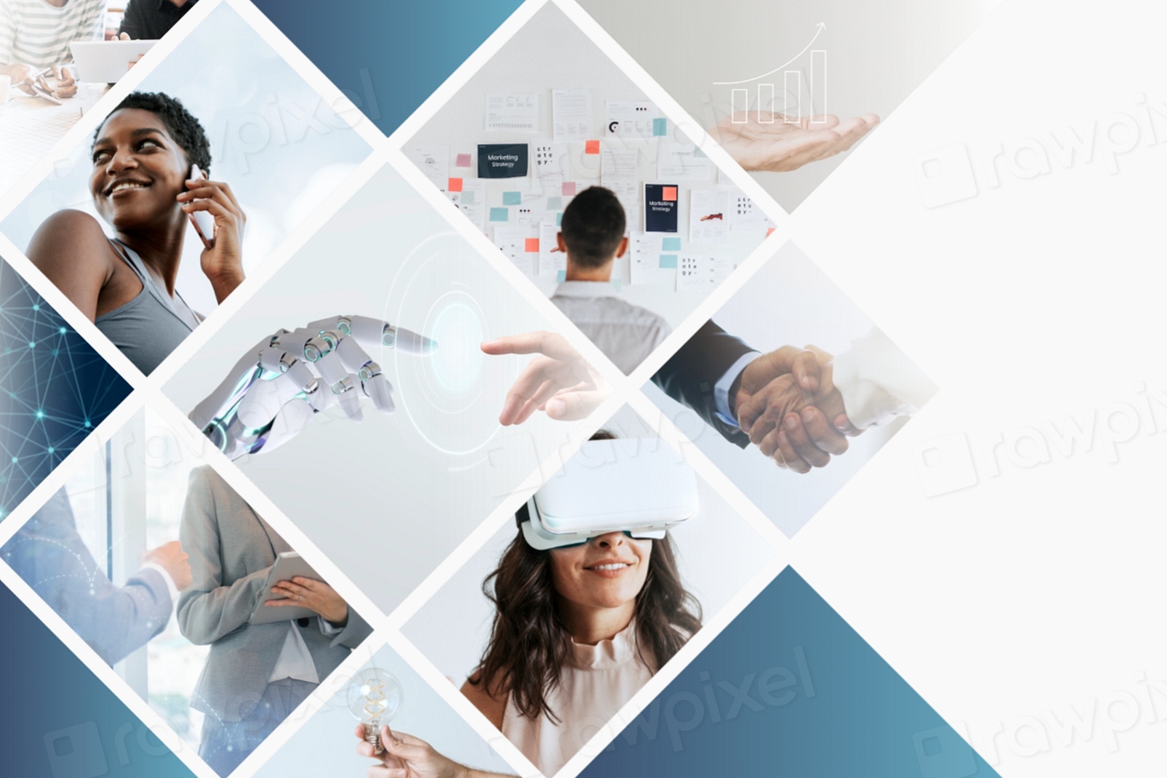 Smart technology collage remix | Premium Editable Design - rawpixel