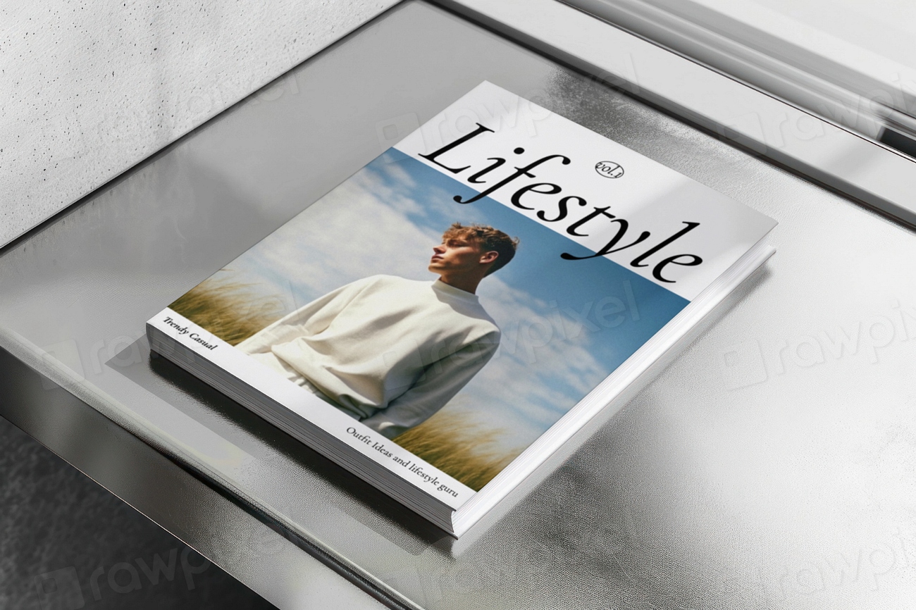 Editable magazine cover mockup design | Premium Mockup Generator - rawpixel