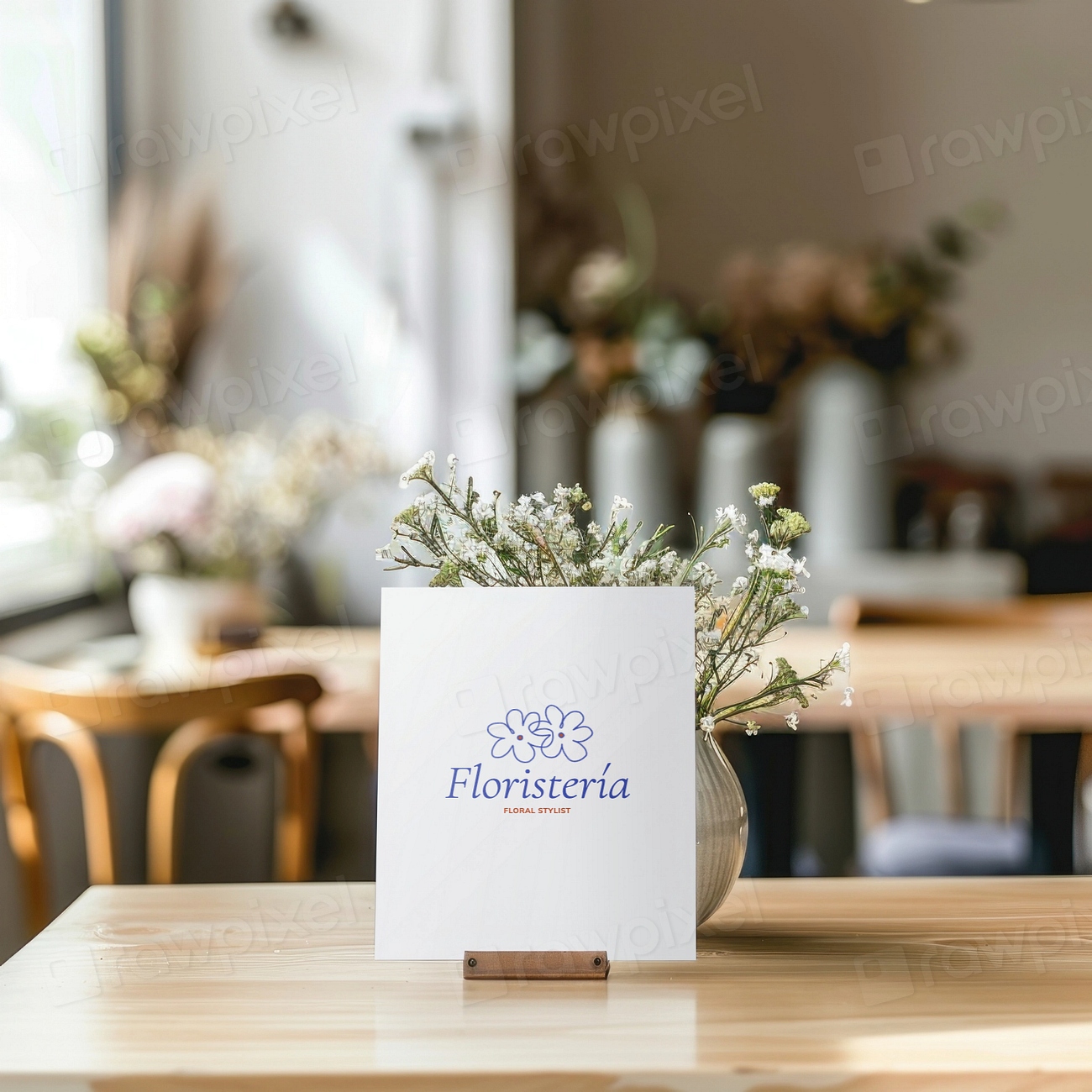 Editable floral shop sign mockup | Free Mockup Generator - rawpixel