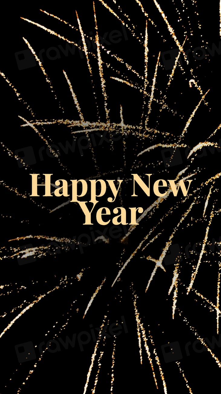 Happy New Year social story | Free Editable Template - rawpixel