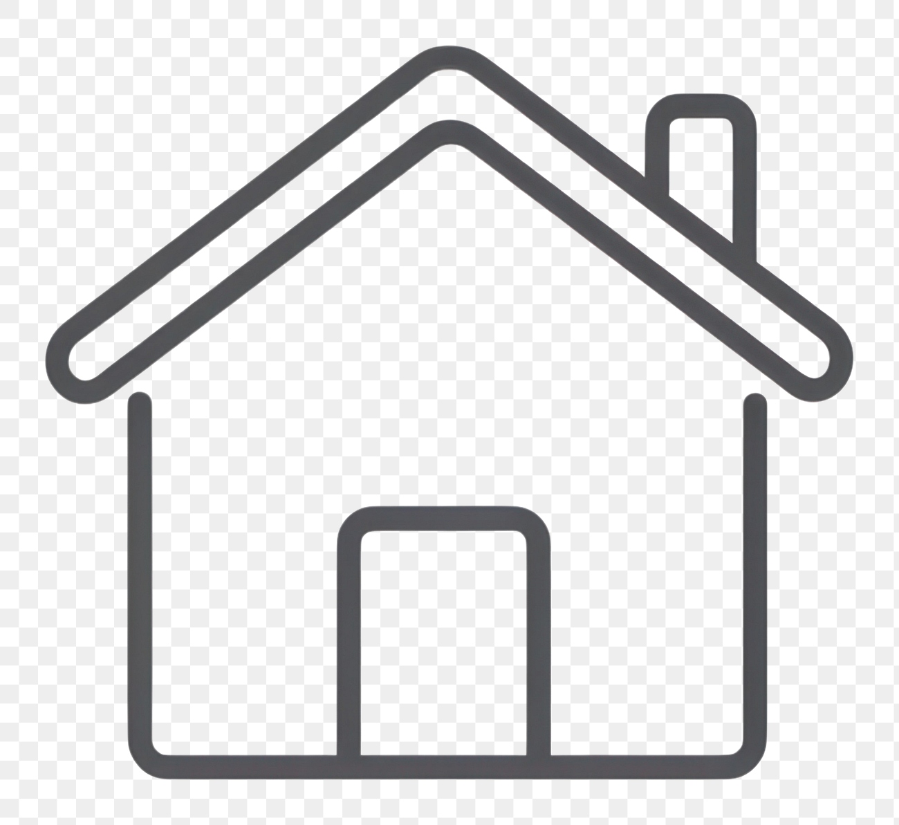 PNG Simple home icon machine | Premium PNG - rawpixel