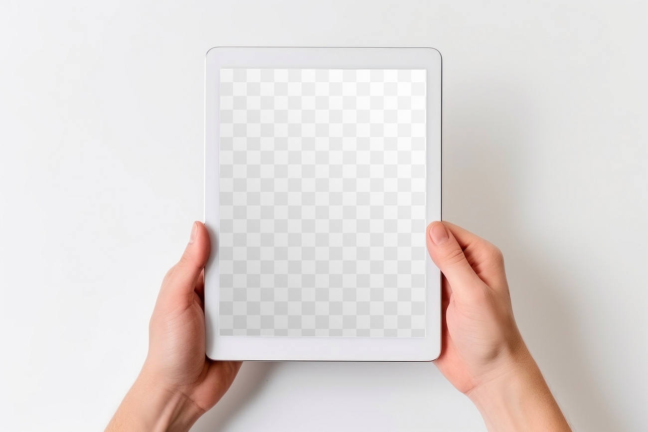 PNG tablet screen mockup, transparent | Free PNG - rawpixel