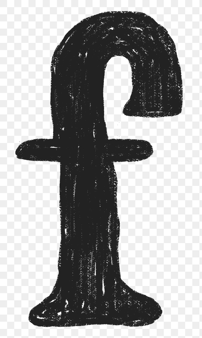 Letter f png crayon font, | Premium PNG - rawpixel