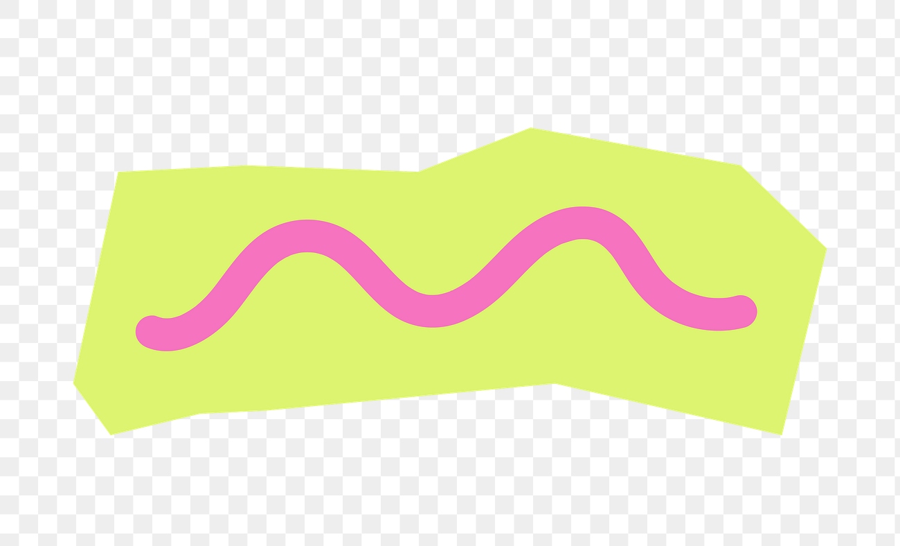 Squiggle line png paper cut, | Free PNG - rawpixel