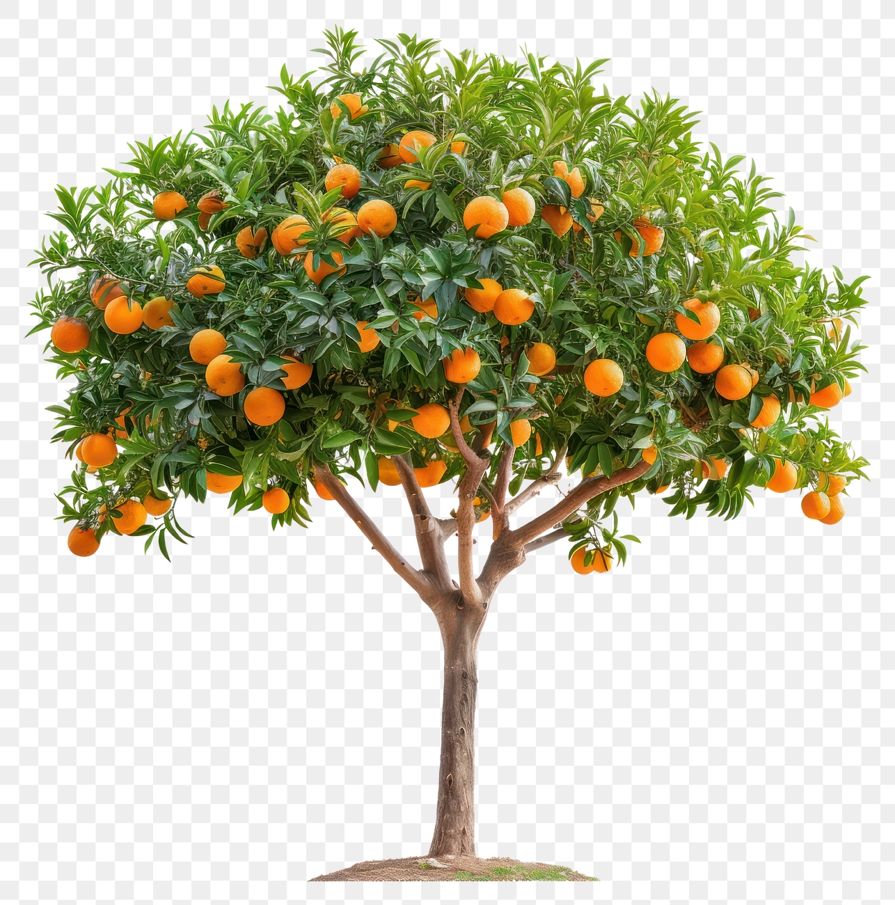 PNG Lush orange tree fruits | Premium PNG - rawpixel