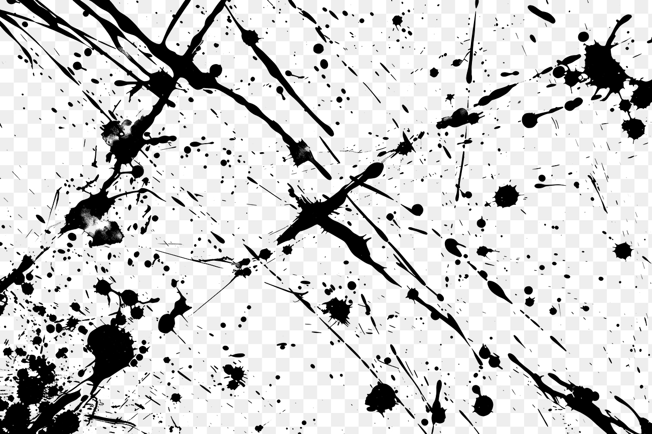 PNG Abstract black ink splatter | Free PNG - rawpixel